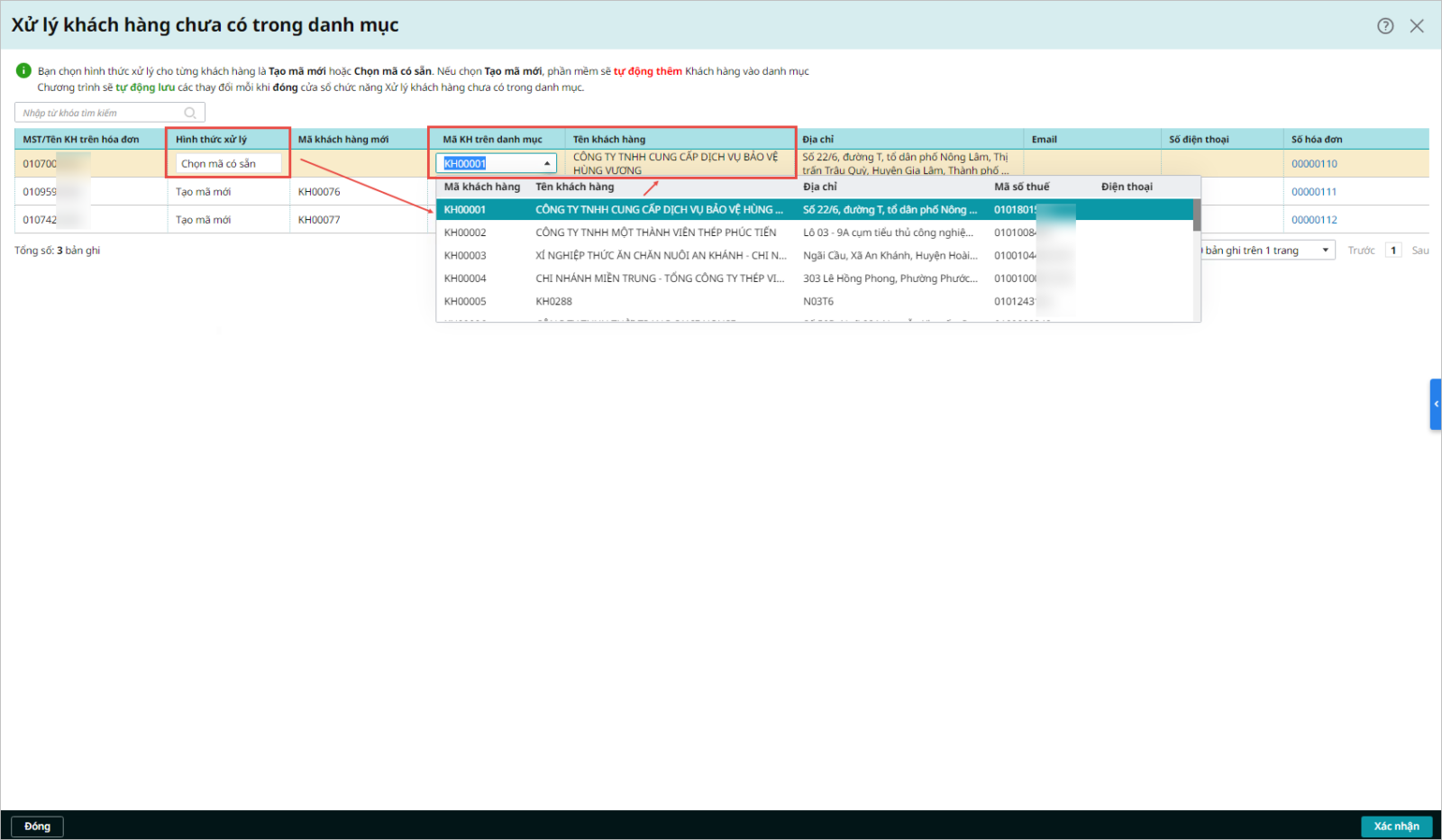 Tự động hạch toán từ hóa đơn đầu ra MISA meInvoice – Xử lý hóa đơn ...